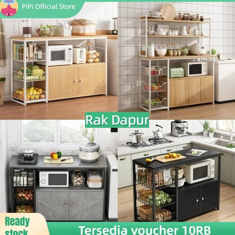 Jual Rak dapur/Meja Kompor/ Rak Oven Microwave/Besi/Modern/Minimalis ...