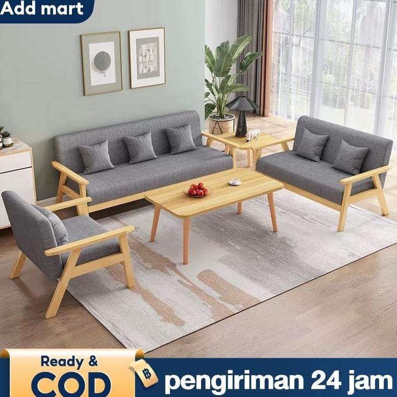 Jual ADD Sofa Ruang Tamu Minimalis Kursi Ruang Tamu Sofa Santai ...