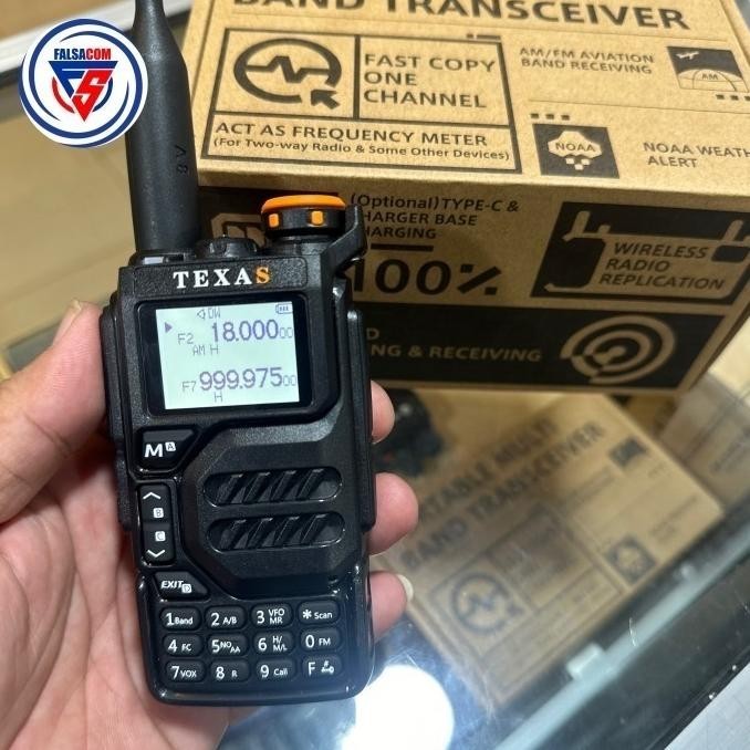 Jual HT Texas TX-3 Texas tx3 Multi Band Air Band Vhf Uhf | Shopee Indonesia