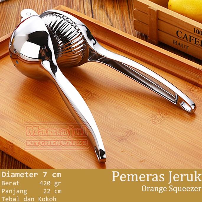 Jual Pemeras Buah 7cm Jeruk Lemon Stainless Tebal - High Quality ...