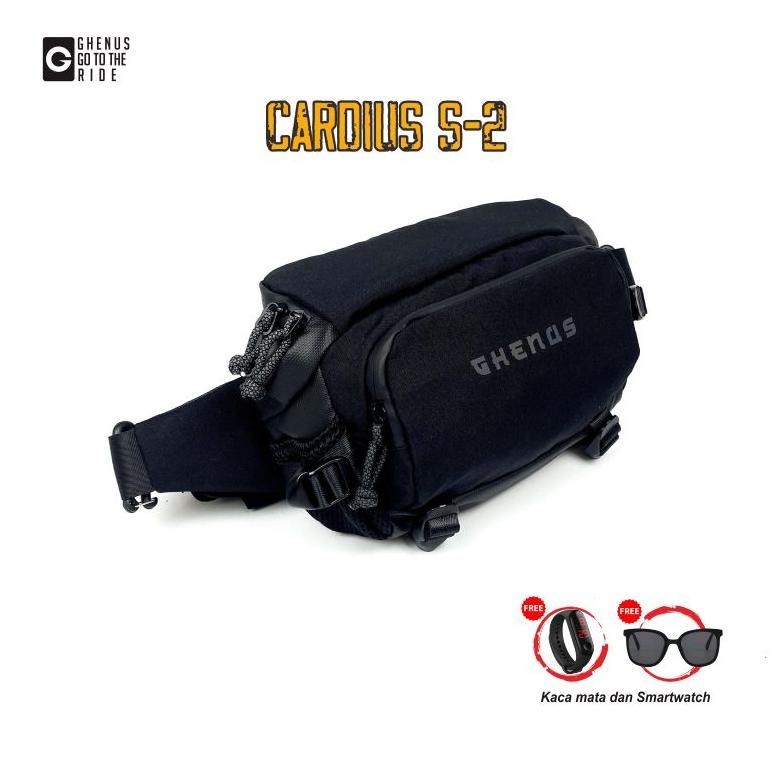 Jual SALE Tas waistbag pria slempang Ghenus Cardius BIG SALE | Shopee ...