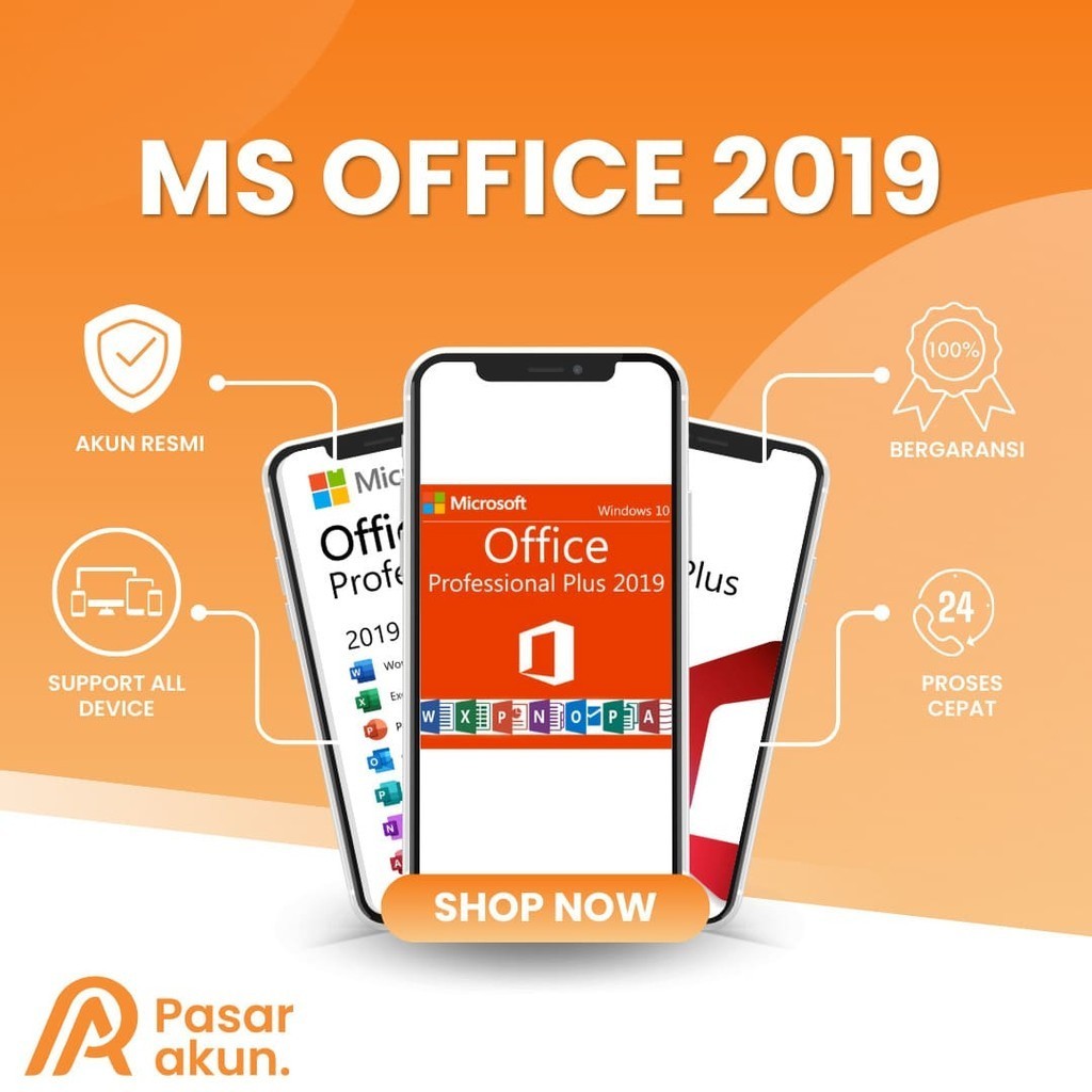 Jual Key Lisensi Microsoft Office 2019 Pro Plus Asli 32/64 Bit Original | Shopee Indonesia