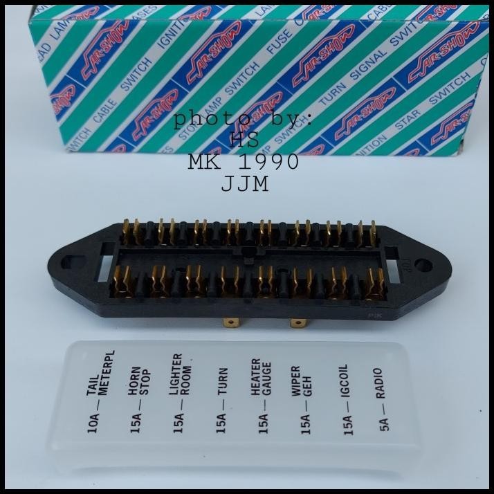 Jual TERMURAH FUSE BOX RUMAH SKRING TOYOTA HARDTOP 2F ORIGINAL TAIWAN ...