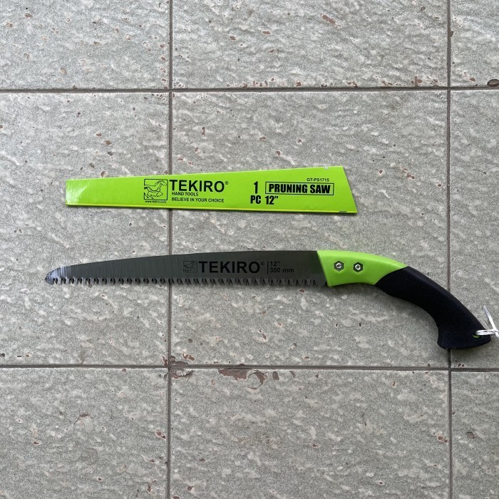 Jual Gergaji Dahan Tekiro 12 inch Prunning Saw TEKIRO | Shopee Indonesia