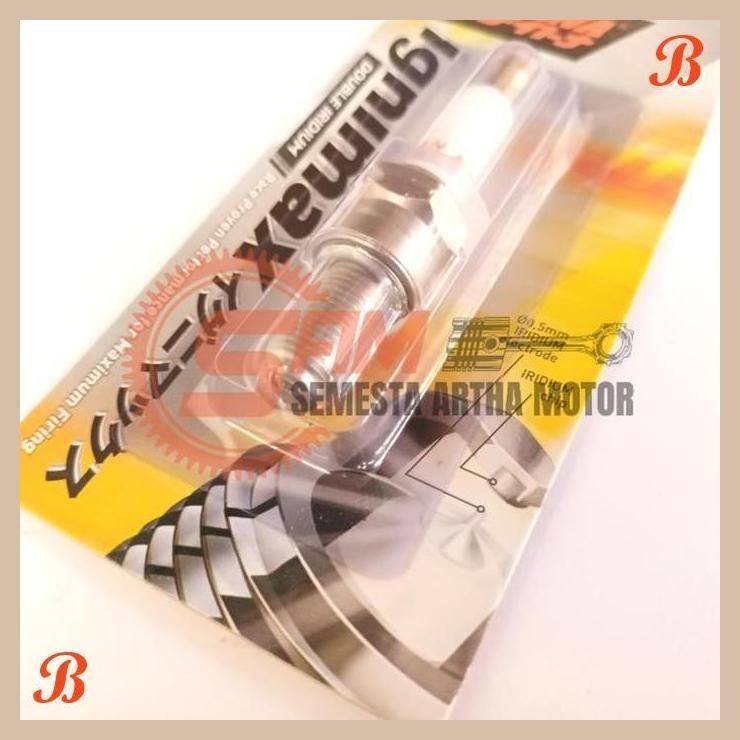 Jual | SAM | BUSI DAYTONA RACING DOUBLE IRIDIUM 3395 MX KING VIXION SATRIA FU AEROX NINJA 250 ...