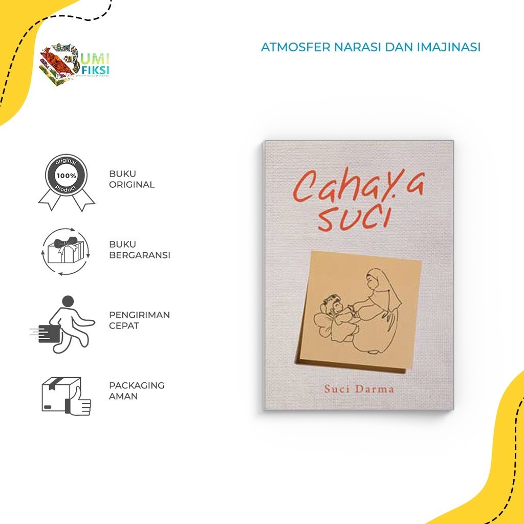 Jual Buku Novel Cahaya Suci - Suci Darma - Bukune - Bumifiksi | Shopee Indonesia