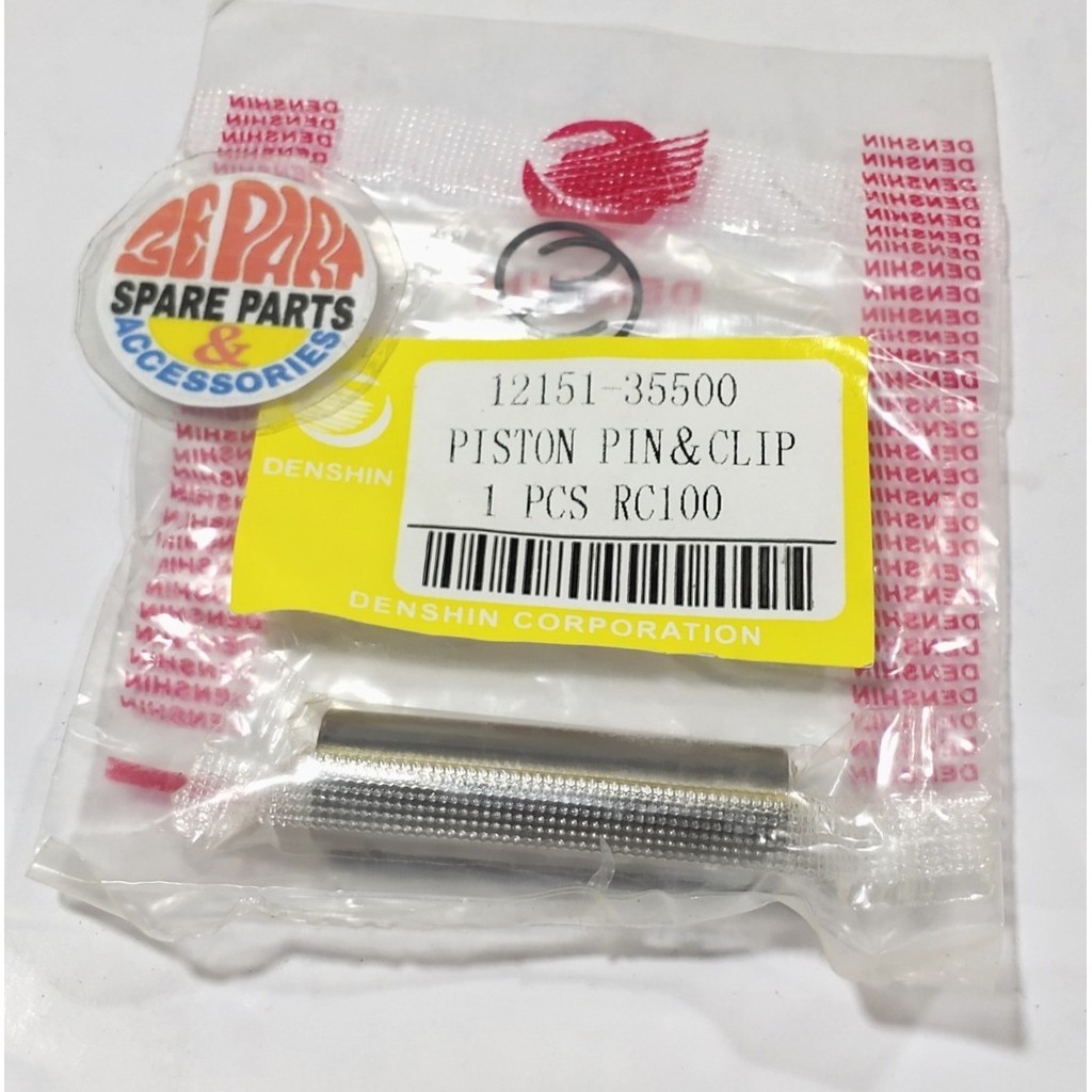 Jual Pen piston RC 80 RC 100 Tornado RC110 12-41 Denshin Limited Item ...