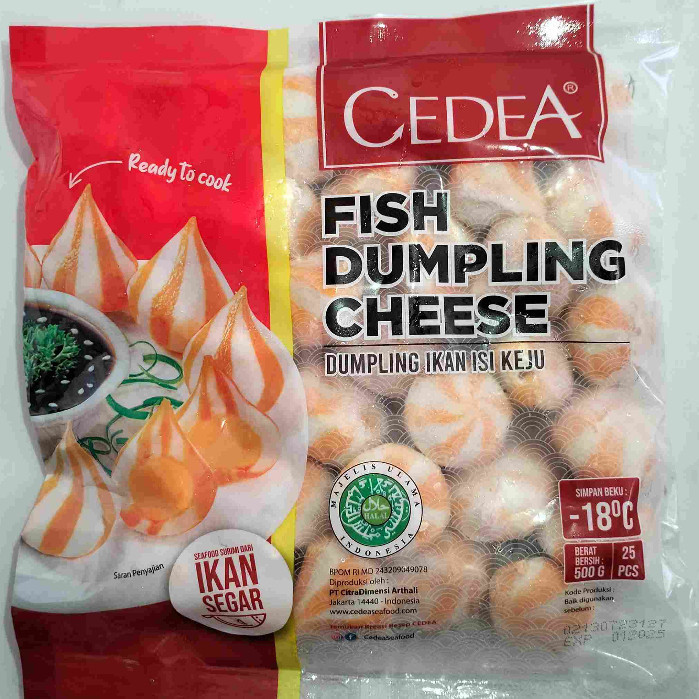 Jual CEDEA FISH DUMPLING CHEESE (500 Gram) | Shopee Indonesia