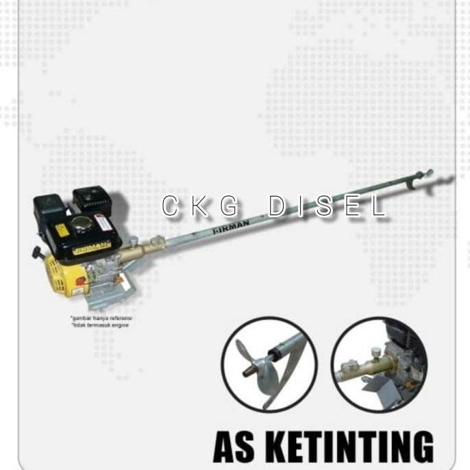 Jual AS KETINTING KAPAL NELAYAN FIRMAN + MESIN PENGGERAK GX 200 ...