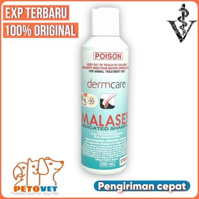 Jual Poison Malaseb Medicated Shampoo Dermcare 250Ml | Shopee Indonesia
