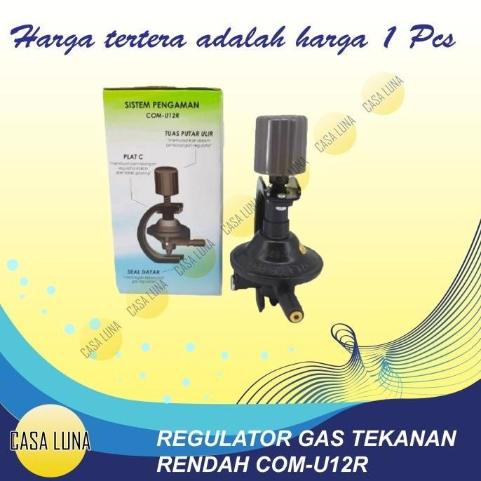 Jual Regulator Gas Kosan Gas Kepala Gas Tekanan Rendah Com-U12R U-12R ...