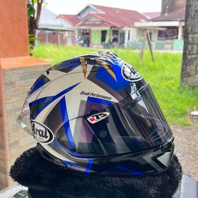 Jual ARAI RX7X MAVERICK GP4 LIKENEW | Shopee Indonesia