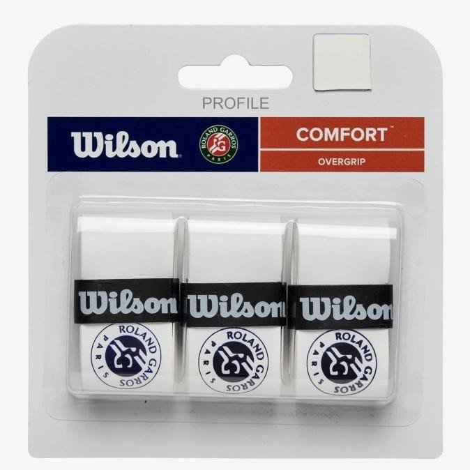 Jual Wilson Profile Comfort Tennis Overgrip Roland Garros RG 1pack(3pcs ...
