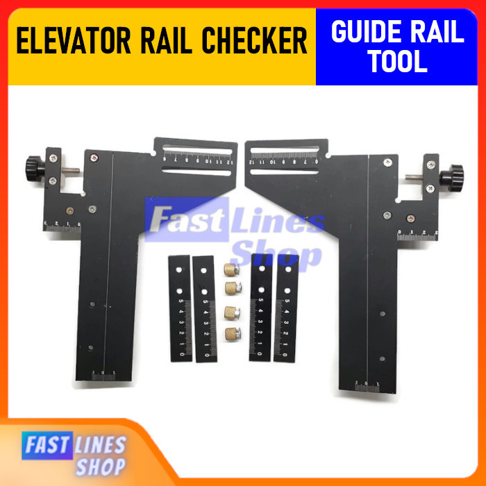 Jual Elevator Guide Rail Checker Lift / Tool Cek Rel Lift | Shopee ...