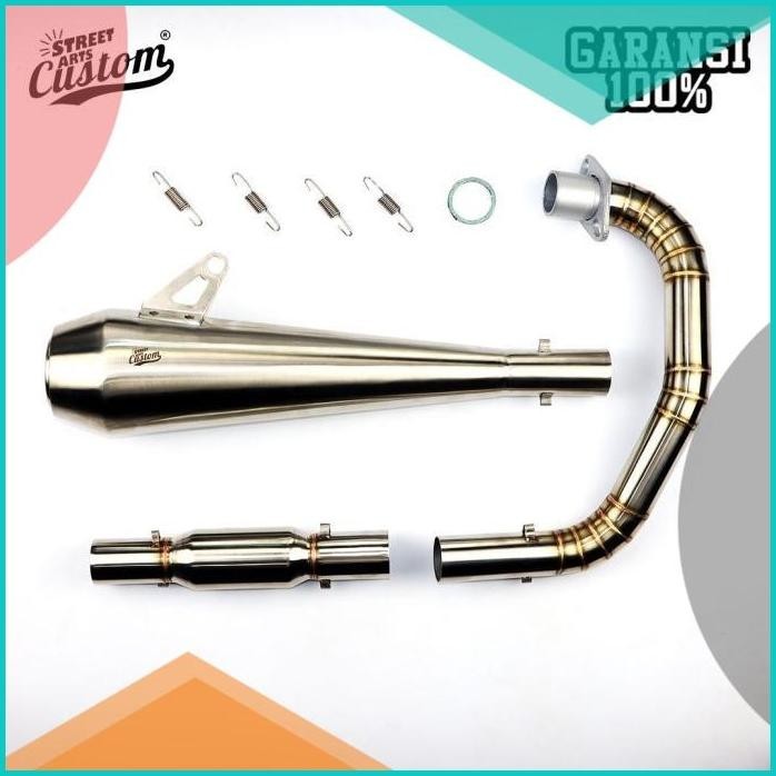 Jual Knalpot / Exhaust Full System M4 SAC PNP Kawasaki W175 With DB ...