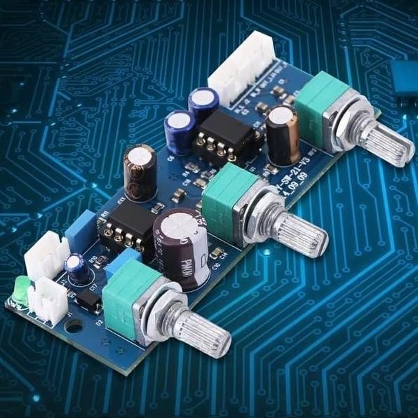 Jual KIT AKTIF TONE CONTROL SUB WOOFER WOFER 2.1 TUNE KONTROL BASS ...