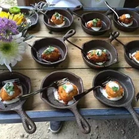 Jual Ni Round Cast Iron Skillet Egg Pan Cooare 4" (10Cm) Wajan Besi ...