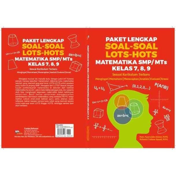 Jual Paket Lengkap Soal-Soal LOTS-HOTS Matematika SMP/MTs Kelas 7, 8, 9 ...