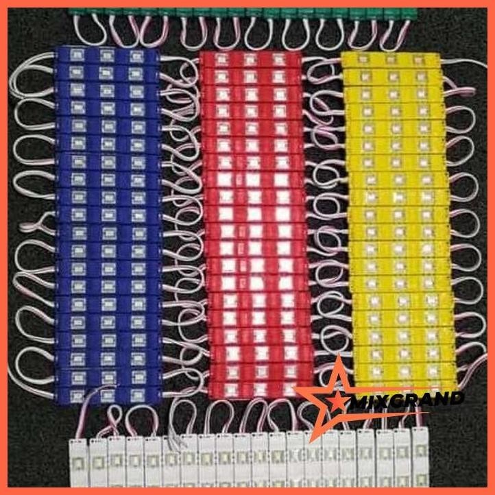 Jual LED 3 MATA INJEKSI GEPENG 12V DC (Dijual Per 20 Biji) mixgrand ...