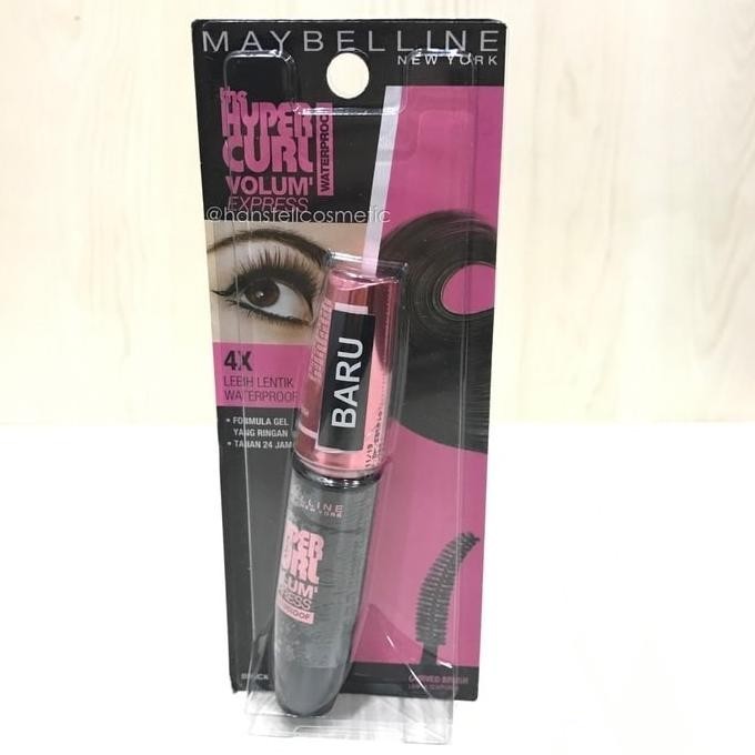 Jual Mascara Maybelline Hypercurl Volum Express Hyper Curl Maskara GM ...