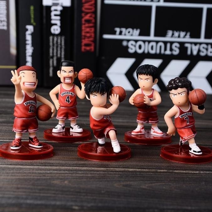 Jual Slam dunk Figure Set Shohoku Red Jersey | Shopee Indonesia