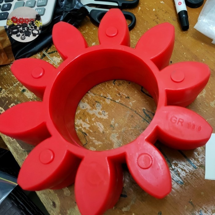 Jual GR 100 RUBBER COUPLING FLEXIBLE KARET ROTEX GR100 KARET KOLING ...