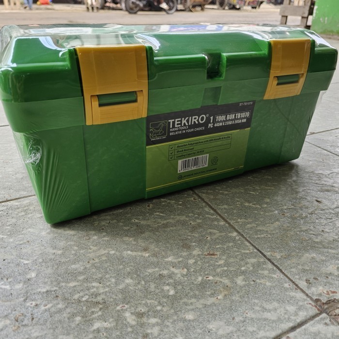 Jual Toolbox plastik TB 1070/902 Tekiro 2 tingkat | Shopee Indonesia