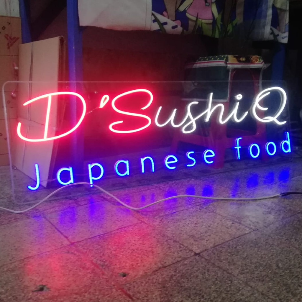 Jual LED Tulisan atau logo desain suka suka, Neon flex custom, Led Neon ...