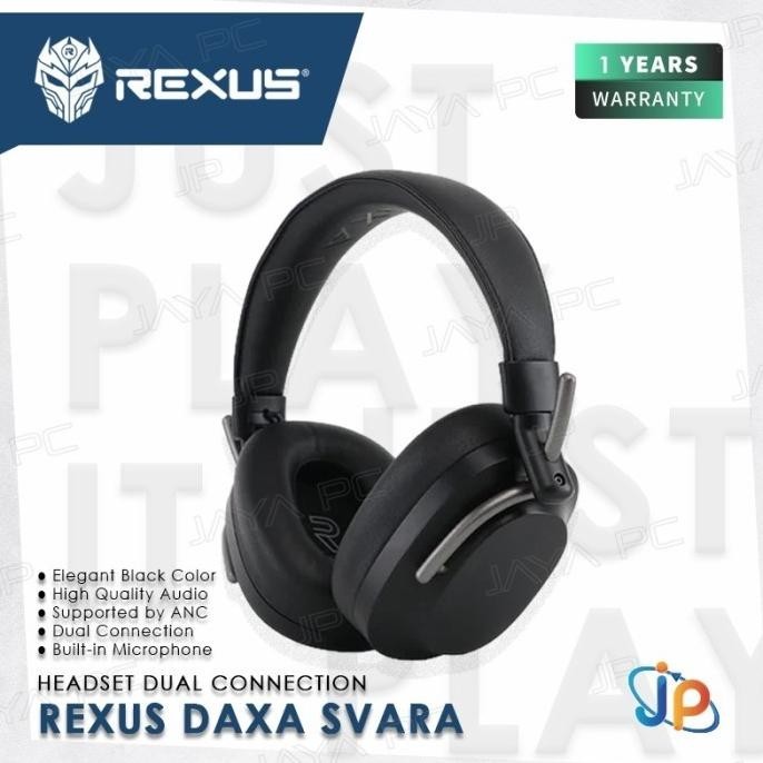 Jual HEADSET REXUS DAXA SVARA - HEADPHONE WIRELESS 2807T | Shopee Indonesia