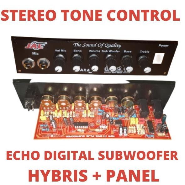 Jual KIT STEREO TONE CONTROL HYBRIS PLUS PANEL ECHO DIGITAL SUBWOOFER ...