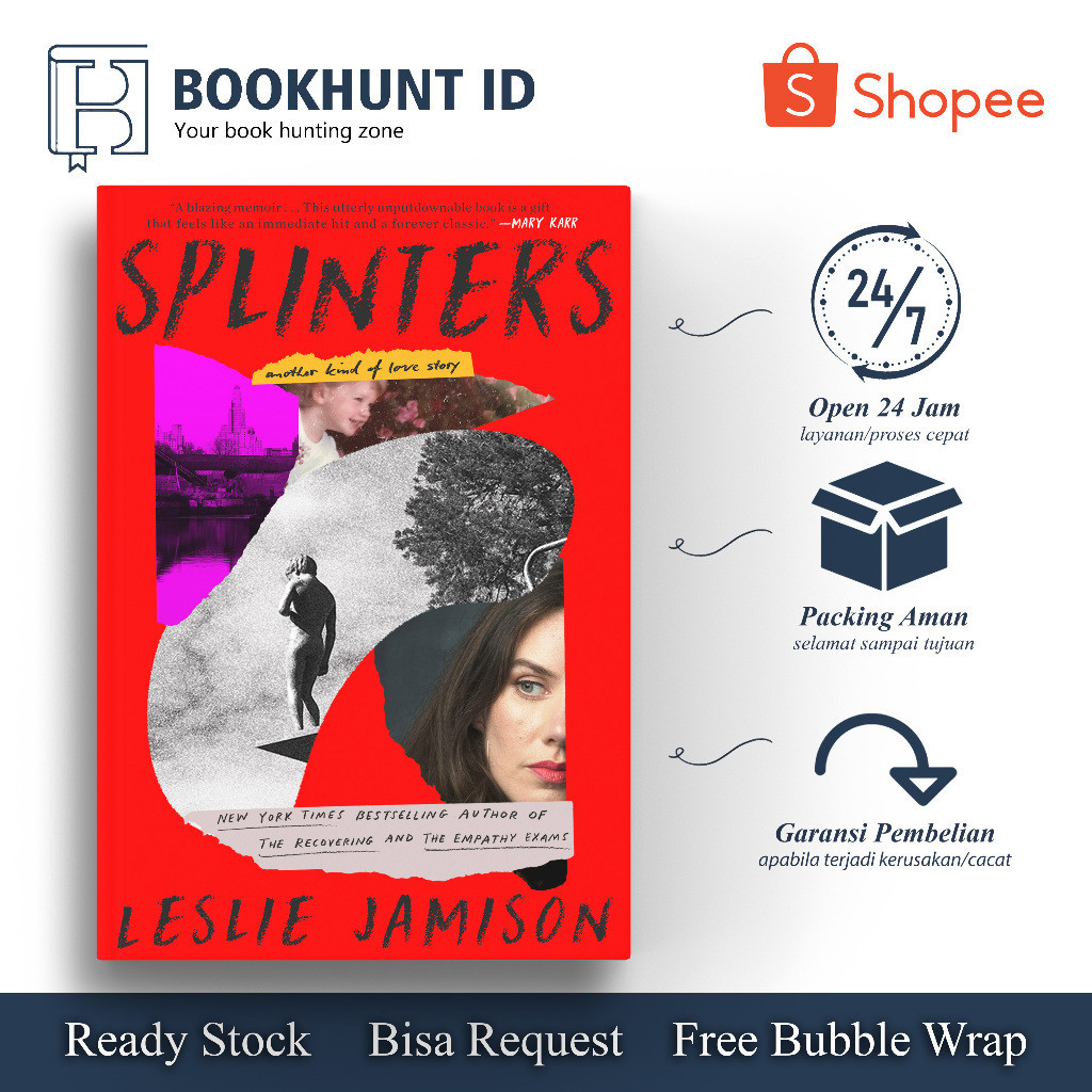 Jual Splinters by Leslie Jamison (English) | Shopee Indonesia