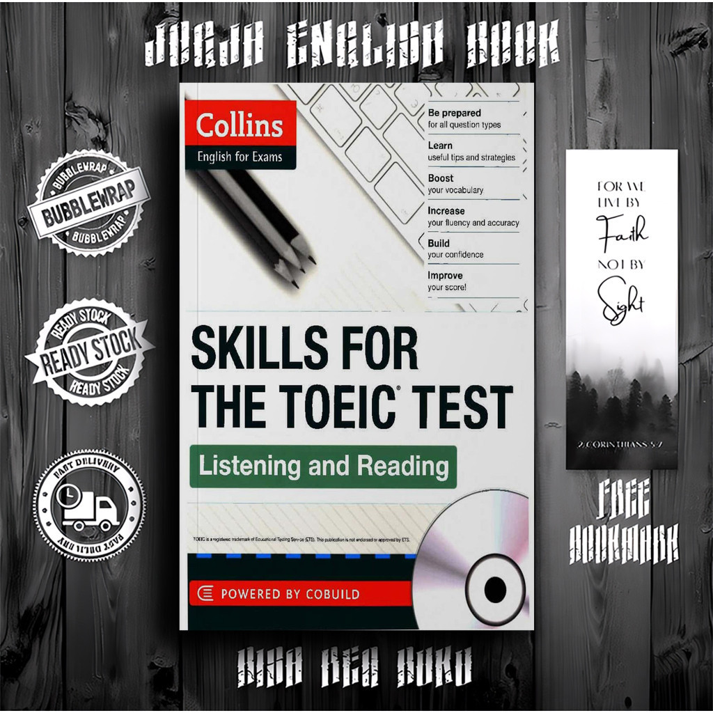 Jual Collins skills for the TOEIC Test: Listening and Reading (English ...