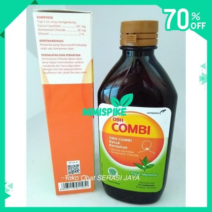 Jual OBH COMBI BATUK BERDAHAK SYRUP 100 ML BY MIMISPIKE !! | Shopee ...
