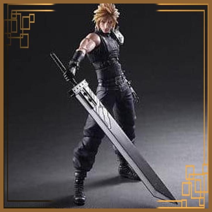 Jual [NGS] PLAY ARTS KAI CLOUD STRIFE REMAKE FINAL FANTASY VII 7 NEW ...