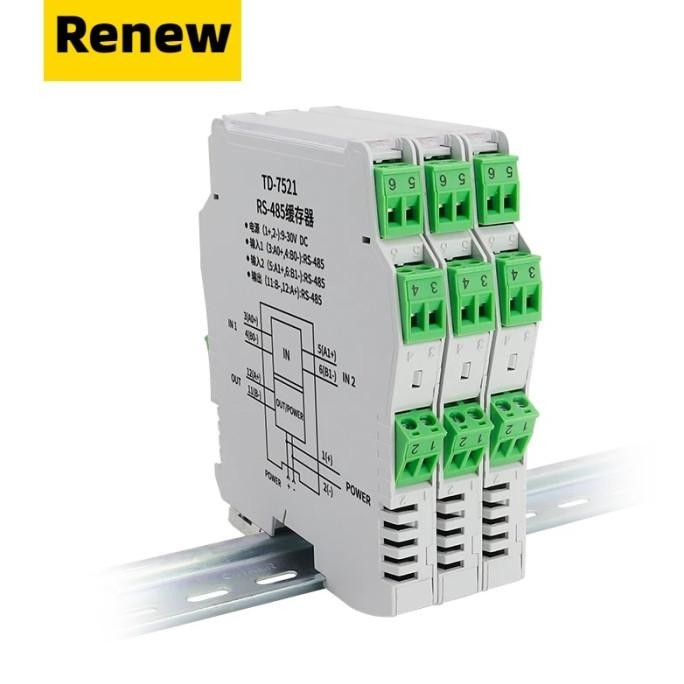 Jual Jual/Rs485 Repeater Multi-Port Line Splitter One-To-Two-Four ...