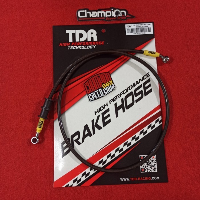 Jual Produk Selang Rem Depan TDR 110cm 110 cm Black Carbon NMAX Old NON ABS | Shopee Indonesia