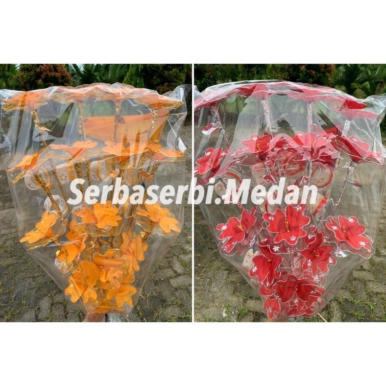 Jual PROMO - BUNGA TELUR / BUNGA BALE 2 TINGKAT LENGKAP (10 BUNGA TELUR ...