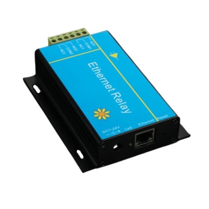 Jual Jual/New Lan Ethernet 2 Channels Web Relay Ethernet Relay Module ...