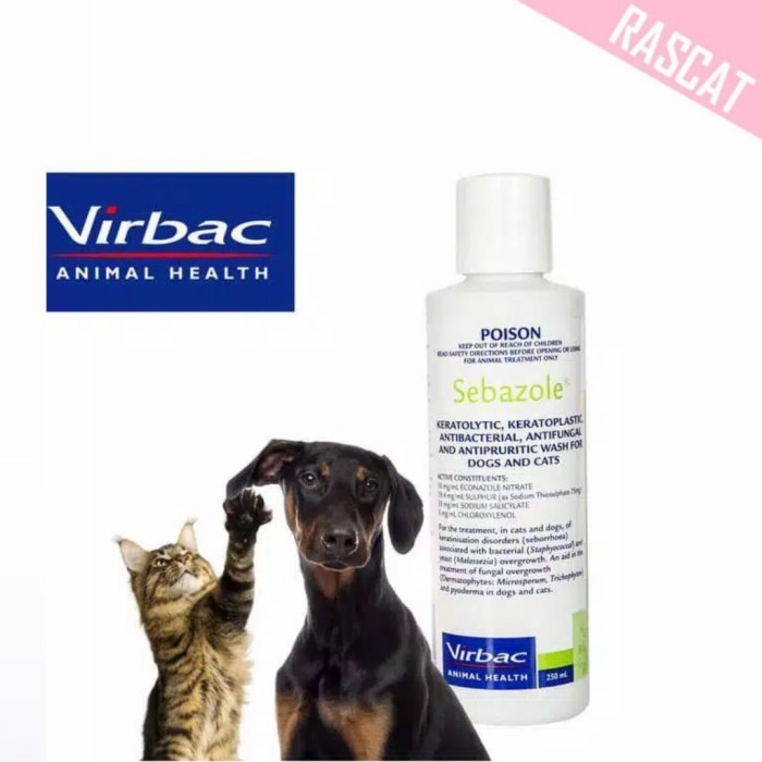 Jual Shampoo Virbac Sebazole 250Ml | Shopee Indonesia