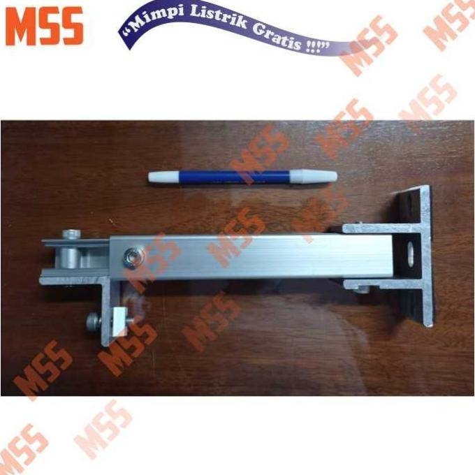 Jual HARGA DISC - Solar PV Mounting Aluminium Rear Leg, Panel Surya ...
