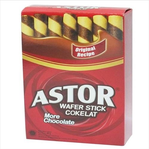 Jual S02530 ASTOR STICK COKELAT ORIGINAL KECIL WAFER 40GR PACK MAJU ...