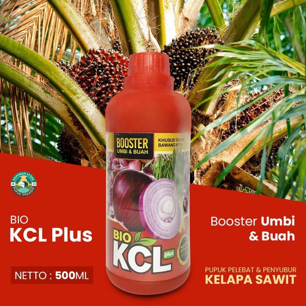 Jual Promo Pupuk Pelebat Penyubur Kelapa Sawit Bio Kcl Plus 500Ml Booster Umbi Dan Buah ...