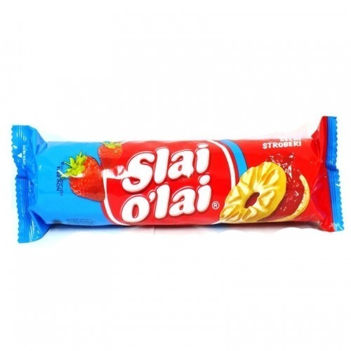 Jual S59590 BISCUIT ROMA SLAI OLAI 128GR STRAWBERRY PACK MAJU BERSAMA ...