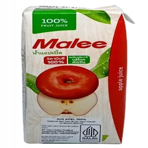 Jual S07995 MALEE APPLE MINUMAN KOTAK 200ML MAJU BERSAMA (20250901 ...