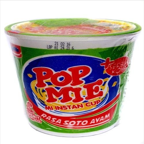 Jual S10931 MIE CUP INDOMIE POP MIE SOTO AYAM 75GR MAJU BERSAMA ...