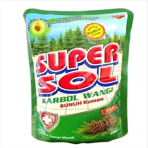 Jual S13201 CARBOL SUPERSOL CEMARA 750ML REFILL MAJU BERSAMA (20260225 ...