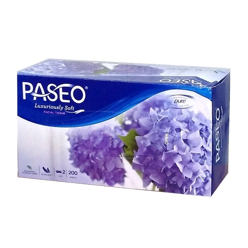Jual S38104 PASEO ELEGANT TISSUE FACIAL 200`S BOX MAJU BERSAMA ...