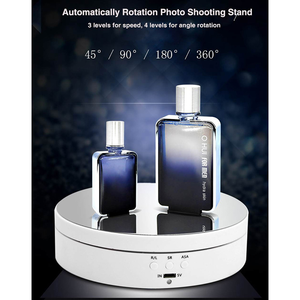 Jual TaffSTUDIO Alas Display Putar Produk Fotografi Rotating Display ...