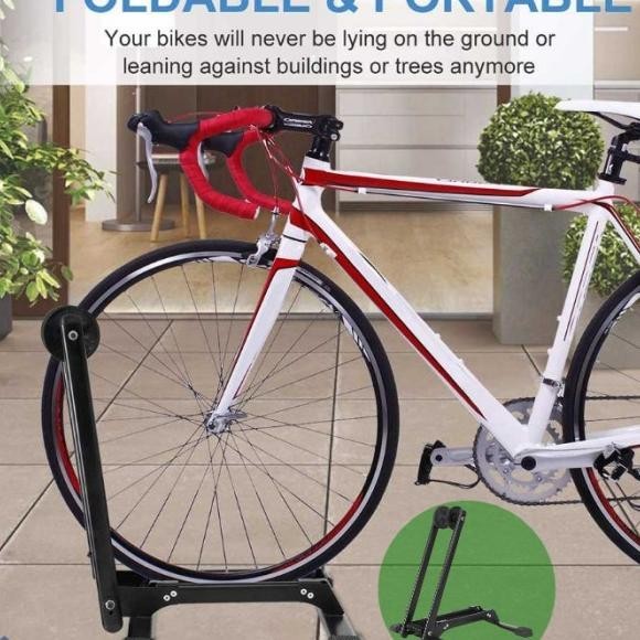 Jual Standar Parkir Sepeda Universal Lipat Portable Foldable Floor Bike ...