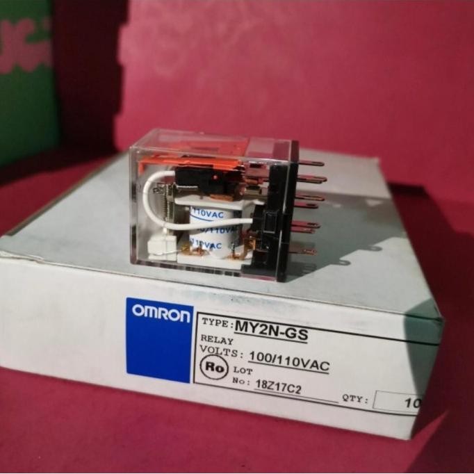 Jual Relay My2N-Gs Ac 100/110 Vac Omron Best Seller | Shopee Indonesia